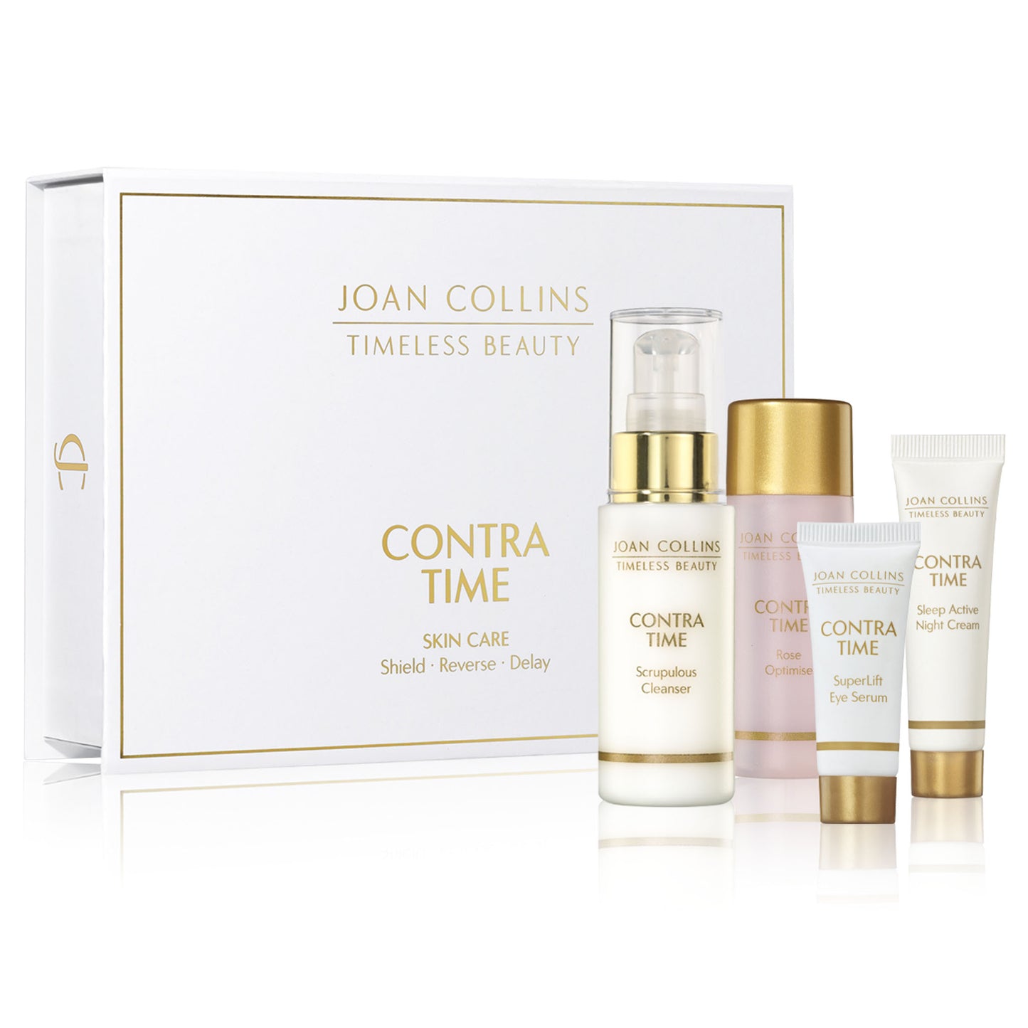 Joan Collins Timeless Beauty | Contra Time Collection | Skincare